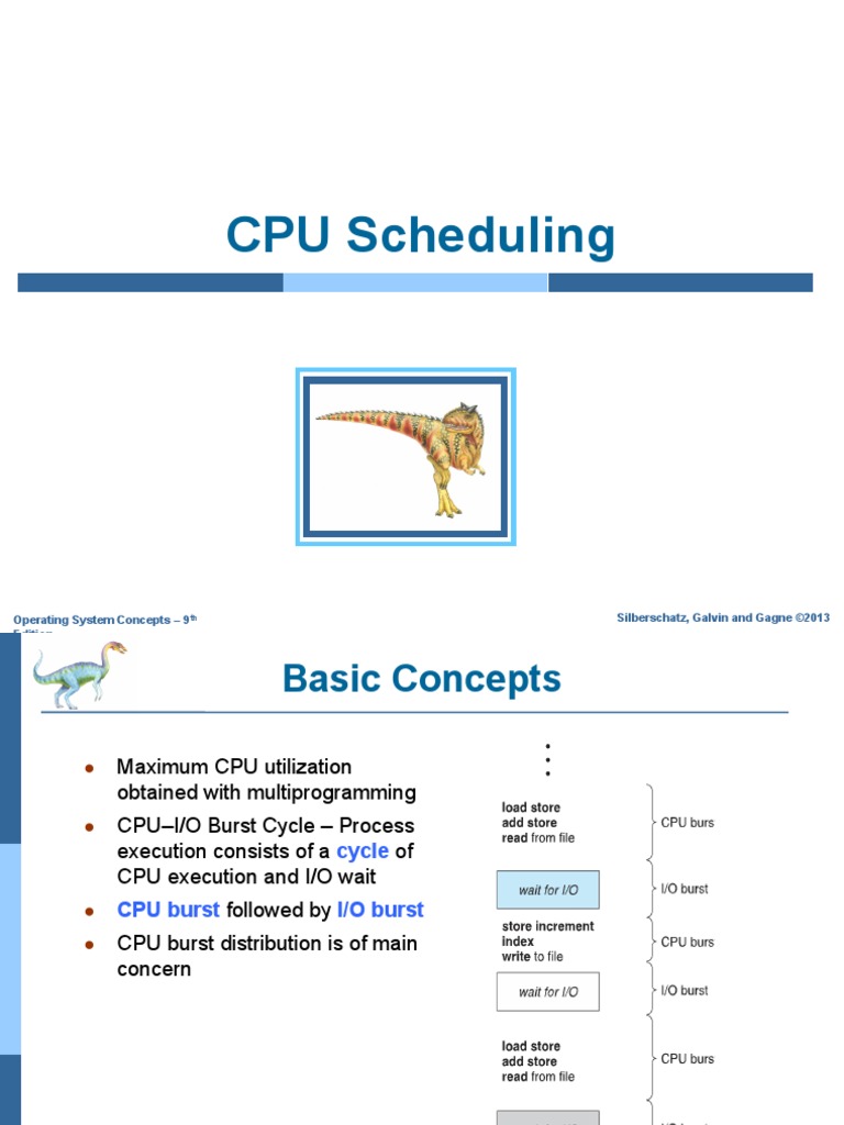 CPU Schedulling - OS | PDF | Scheduling (Computing) | Process (Computing)