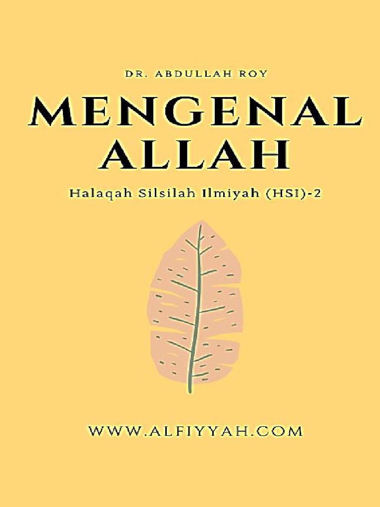 Pentingnya Mengenal Allah | PDF