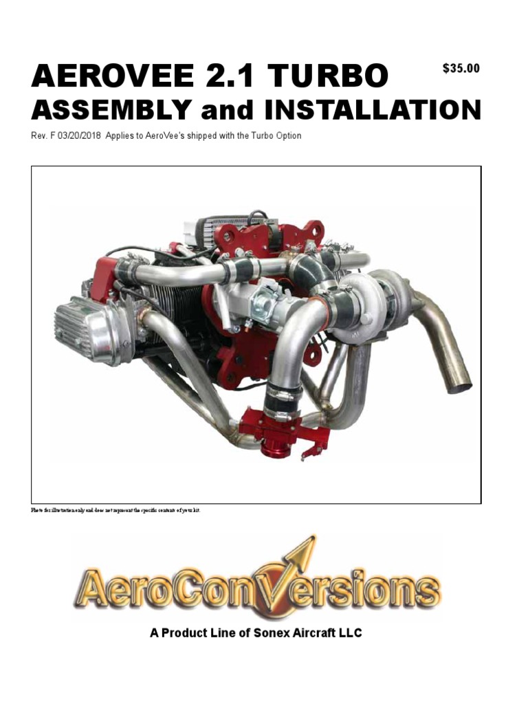 Aerovee 2.1 Turbo: Assembly and Installation | PDF | Ignition System ...