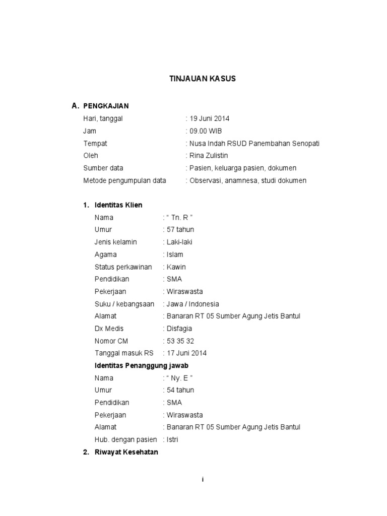 Kasusu G.menelan | PDF