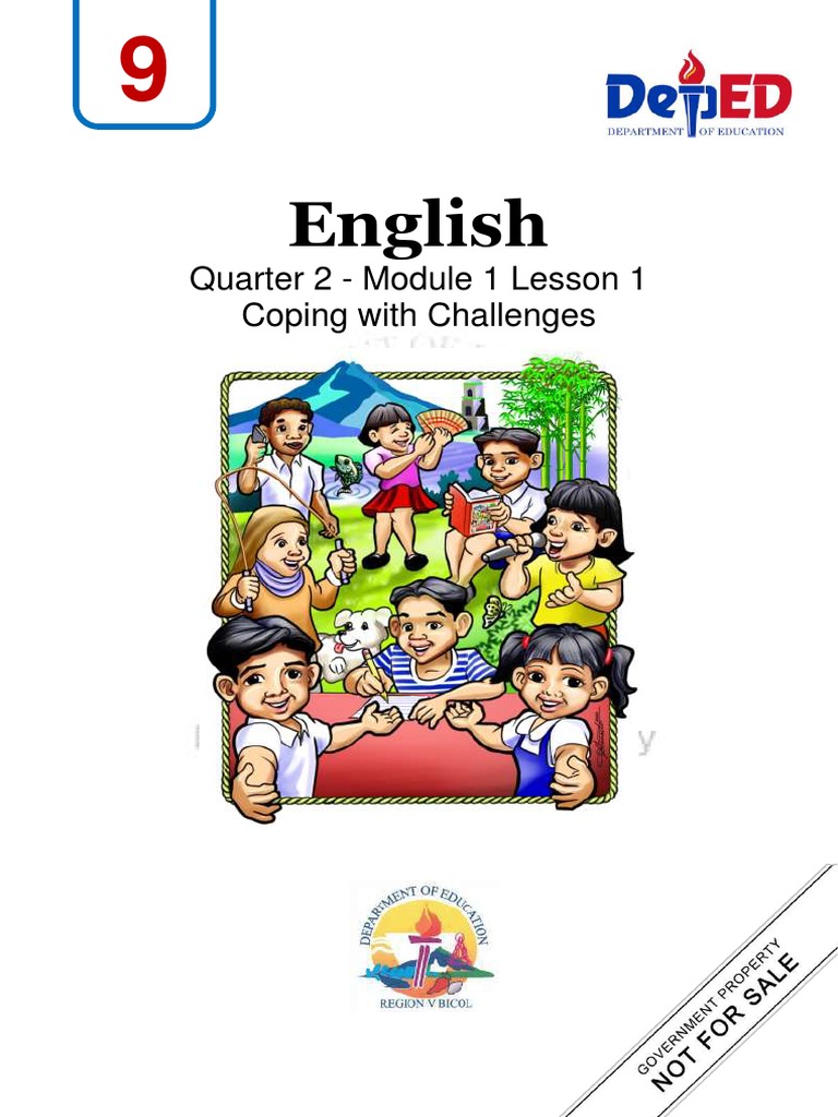 English: Quarter 2 - Module 1 Lesson 1 Coping With Challenges | PDF ...
