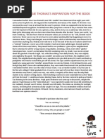 Hate U Give Discussion Guide | PDF