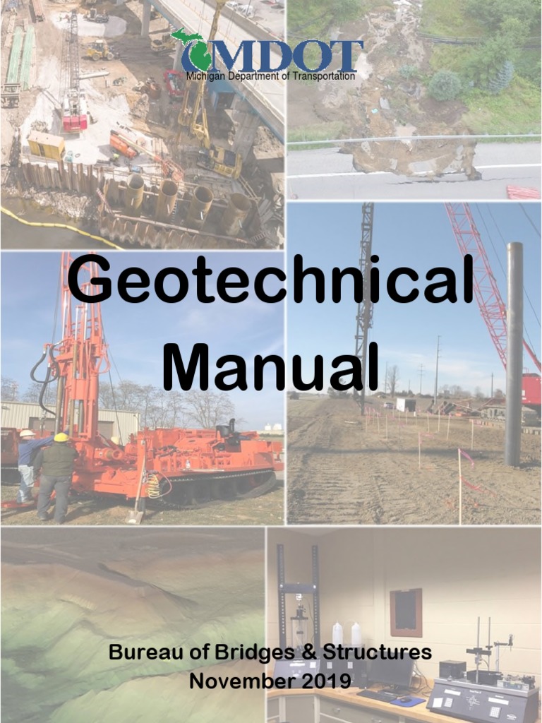 MDOT Geotechnical Manual 642589 7 | PDF | Geotechnical Engineering | Deep Foundation