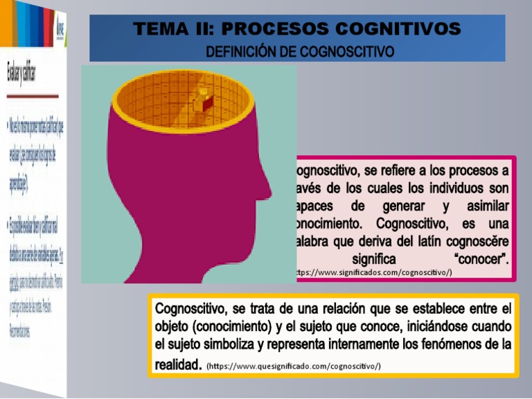 Definición de Cognoscitivo | PDF