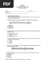 Grade 6 SumTest Answer Keys in All Subject Modules 1-3 | PDF ...