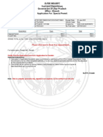 Self Declaration for Hypothecation Termination | PDF