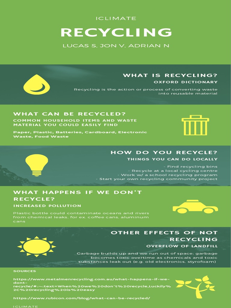 Recycling Infographic | PDF