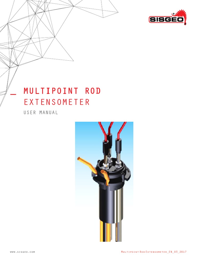 Multipoint Rod Extensometer en 03 2017 | PDF | Screw | Electrical Wiring