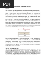 Consolidation Test Lab Report | PDF | Soil Mechanics | Solid Mechanics