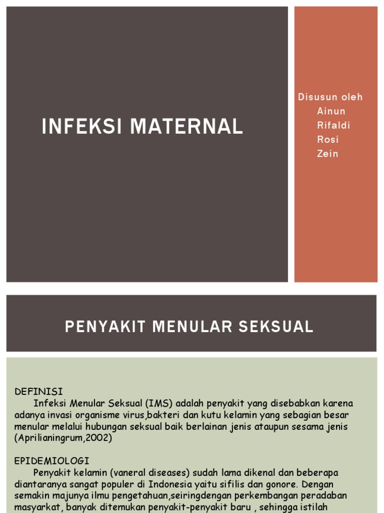 Infeksi Maternal | PDF