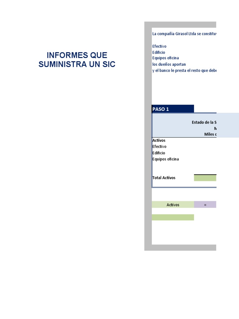 Plantilla Esf, Eri, Efe, Ep | PDF | Empresas | Bancos