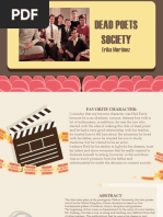 Characters and Production Team - Dead Poets Society | PDF