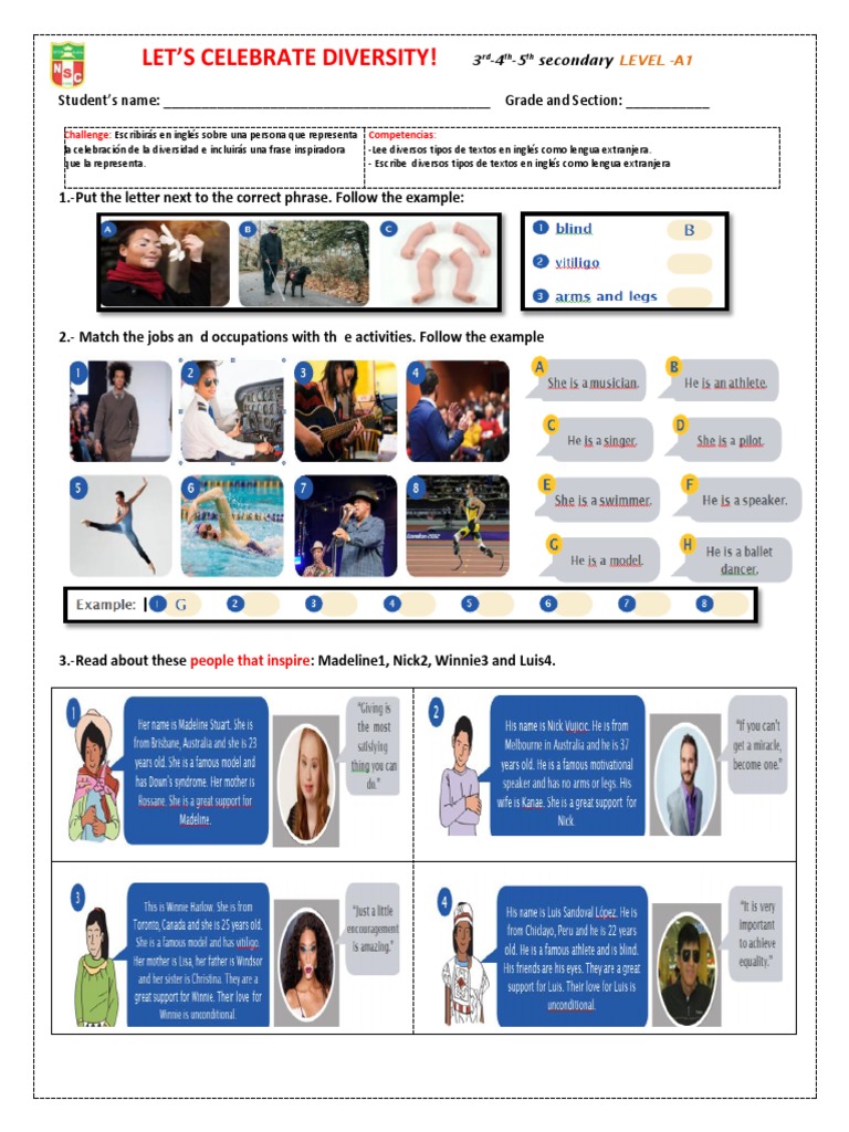 Let's Celebrate Diversity | PDF