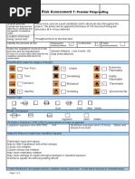 Heat Stress Risk Assessment Form | PDF | Hyperthermia | Heat