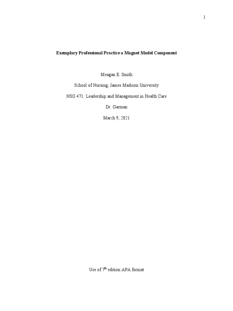 Exemplary Professional Practice | PDF | Intensive Care Unit | Nursing