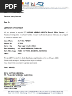 Deviation Letter Format | PDF