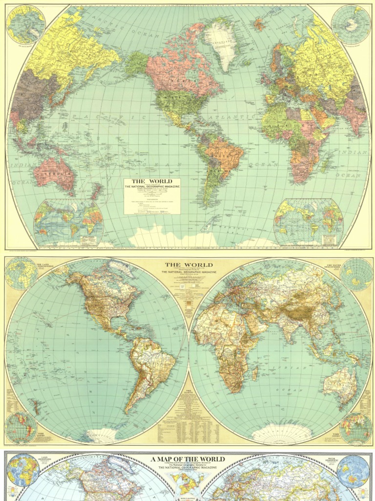 World Map (1932-1988) | PDF