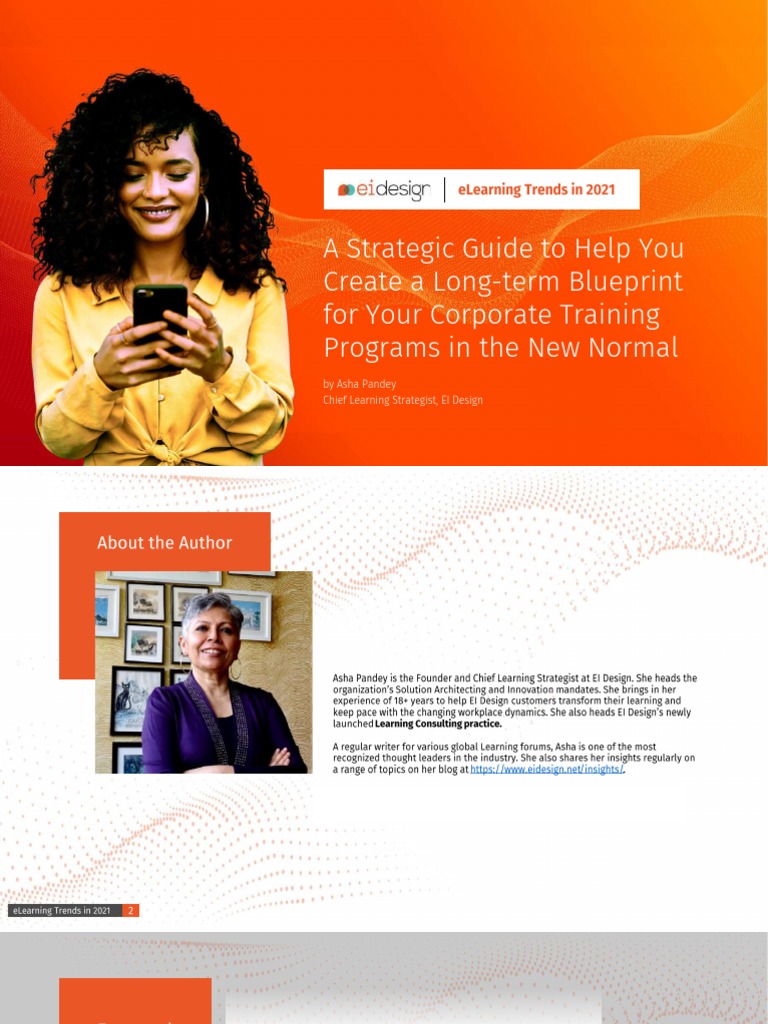 EI Design Elearning Trends in 2021 | PDF | Educational Technology ...