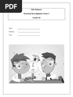 Natural Science Grade 7 Project Term 3 2023109 | PDF | Building Engineering