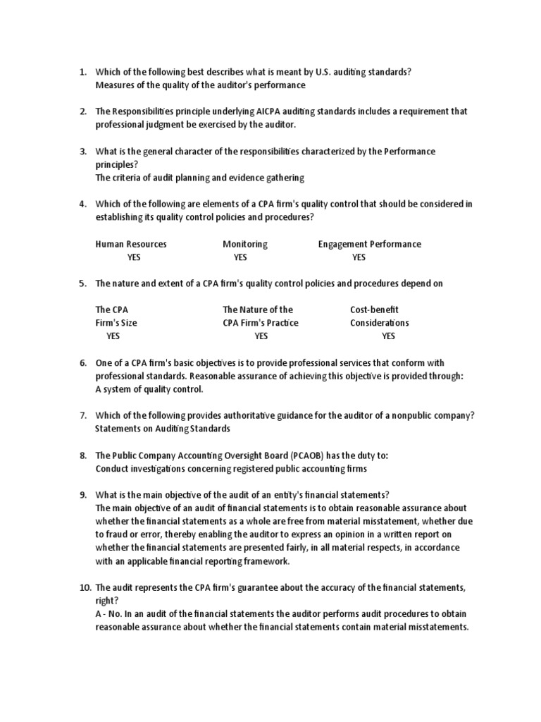 Chapter 2 Auditing HW | PDF | Financial Audit | Certified Public Accountant