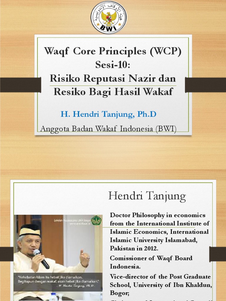 Materi WCP Seri 6 BWI | PDF