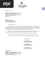 Letter of Request - Converge Disconnection | PDF