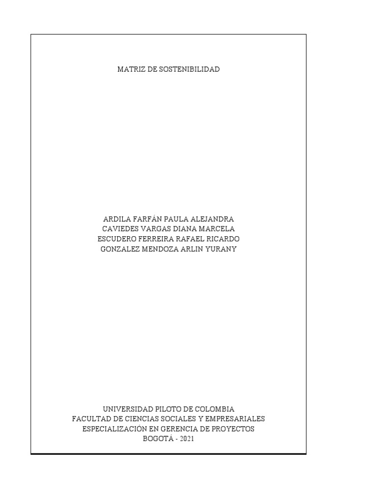 Matriz p5 | PDF | Igualdad de género | Estudios de género