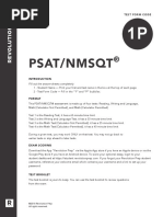 ACT Answer Sheet | PDF | Tests