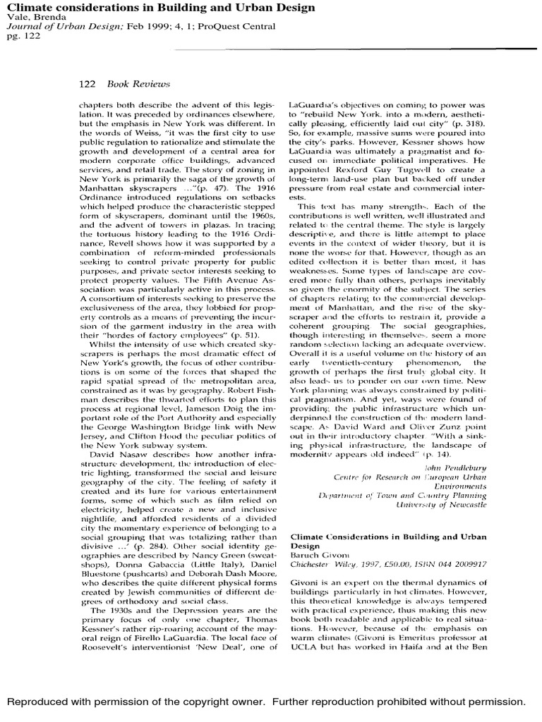 Climate Considerations in Buil | PDF