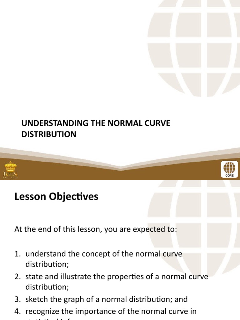 Unit - II - Lesson 1 - Understanding - The - Normal - Curve ...