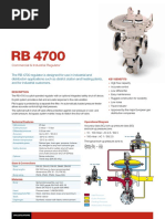 Data Sheets 1190 Low Pressure Tank Blanketing Regulator Bulletin Fisher ...