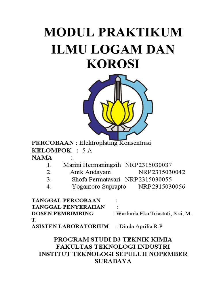 Modul Elektroplating Konsen | PDF