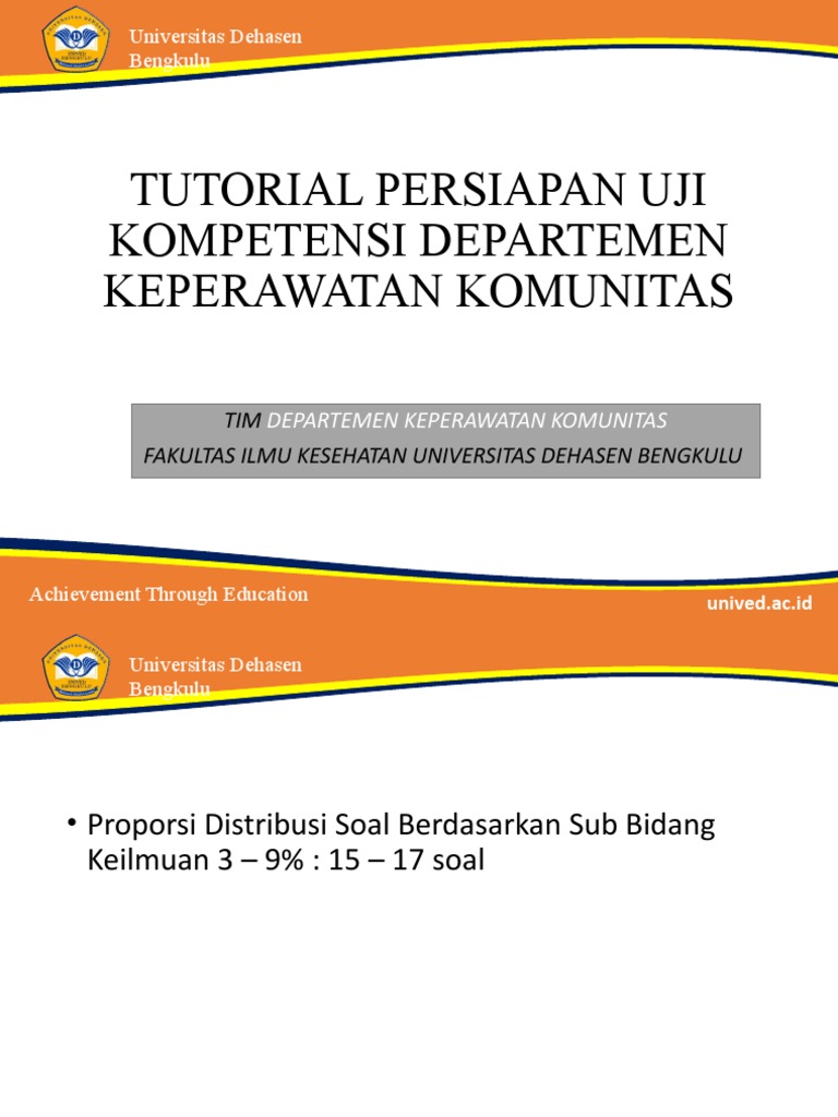 TUTOR KOMUNITAS Mggu 1 | PDF | Pengembangan Diri
