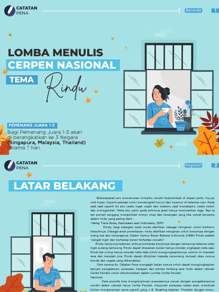 Panduan Cerita Pendek Catatan Pena | PDF