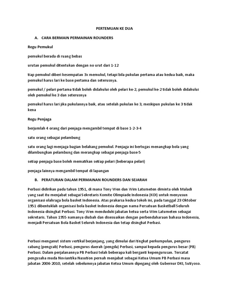 Materi Rounders 2 | PDF