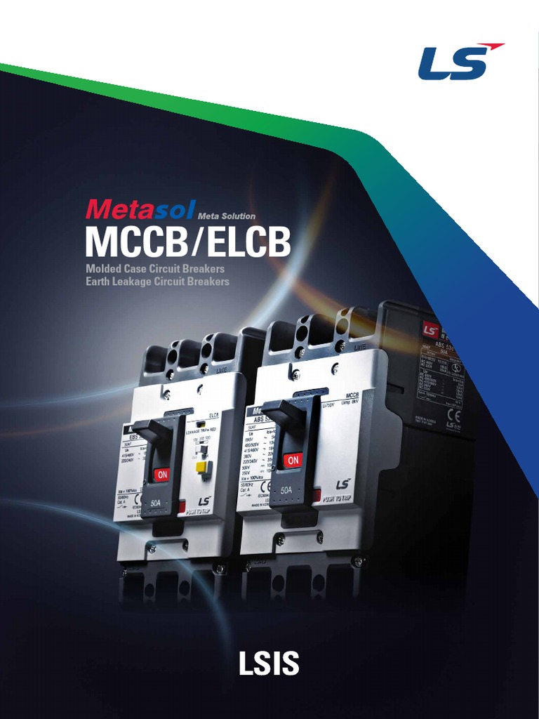 Metasol MCCB - E - 1907 | PDF | Switch | Electrical Components