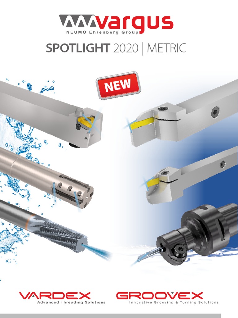 New - Vargus Spotlight | PDF | Machining | Tools