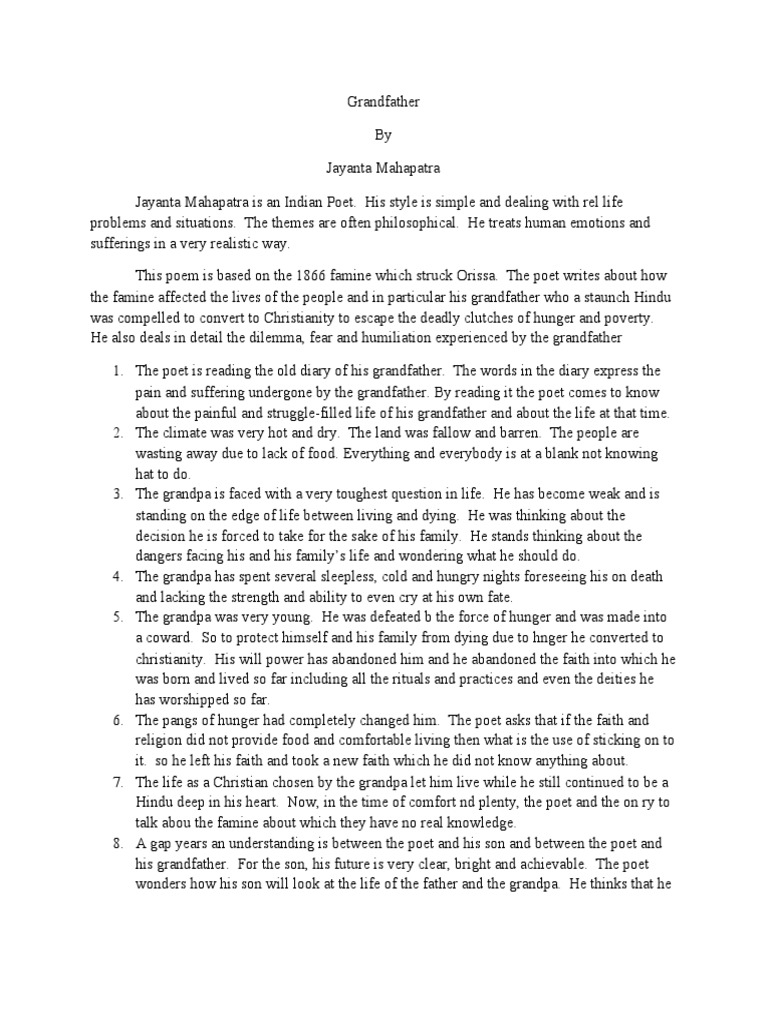 Grandfather | PDF | Religion And Belief
