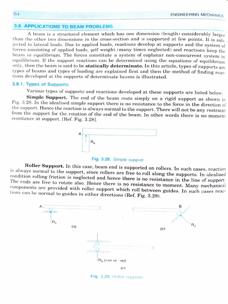 ECEM - Application To Beam Problems | Download Free PDF | Beam (Structure) | Force