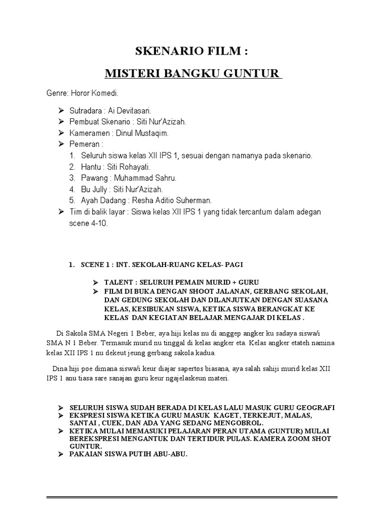 Misteri Bangku Guntur | PDF | Seni | Pengembangan Diri