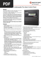 NOTIFIER INSPIRE N16e N16x Fire Alarm Control Panel Data Sheet | PDF ...
