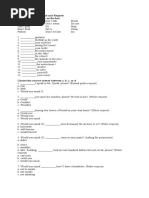 English Commands & Requests Worksheet | PDF