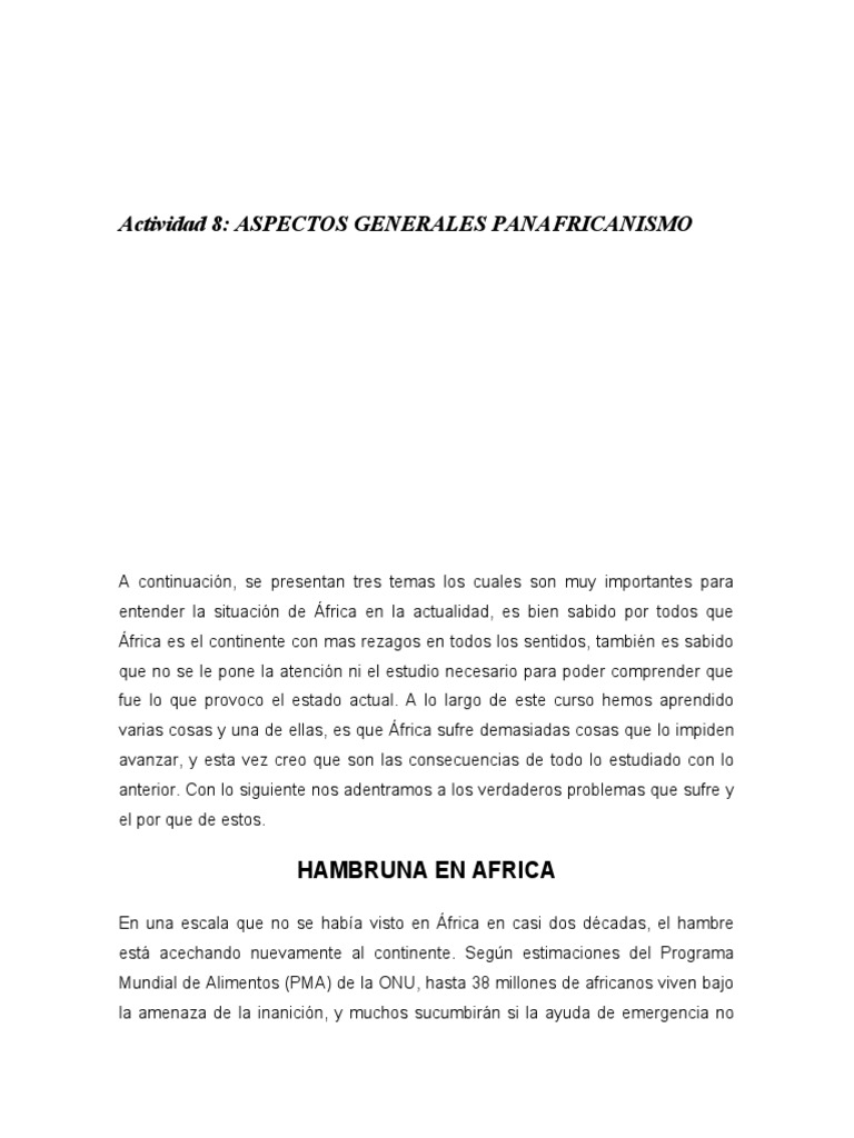 ACT10 | PDF | Hambruna | Violación