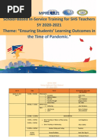 DepEd Sample Class Program and Teachers Schedule | PDF | Schools ...