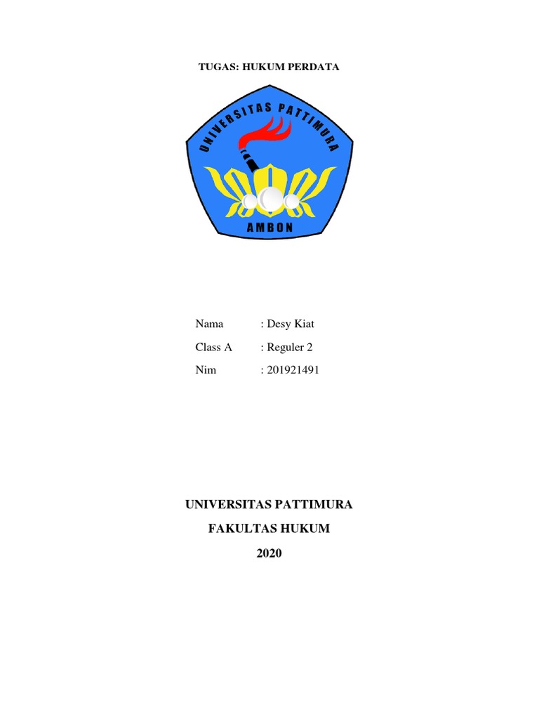 Hukum Perdata (Resume Hukum Perikatan) | PDF