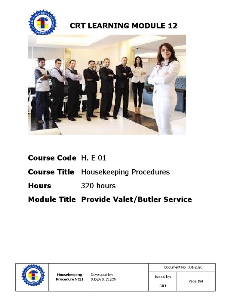 CRT Learning Module 12: 320 Hours | PDF | Confidentiality | Non ...