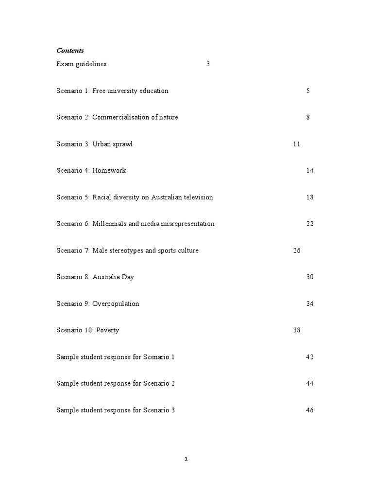 English Section C Te Final 5april | PDF | Homework | Multiculturalism