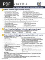 NJ MVC 6 Point ID Verification Guide | PDF | Birth Certificate ...