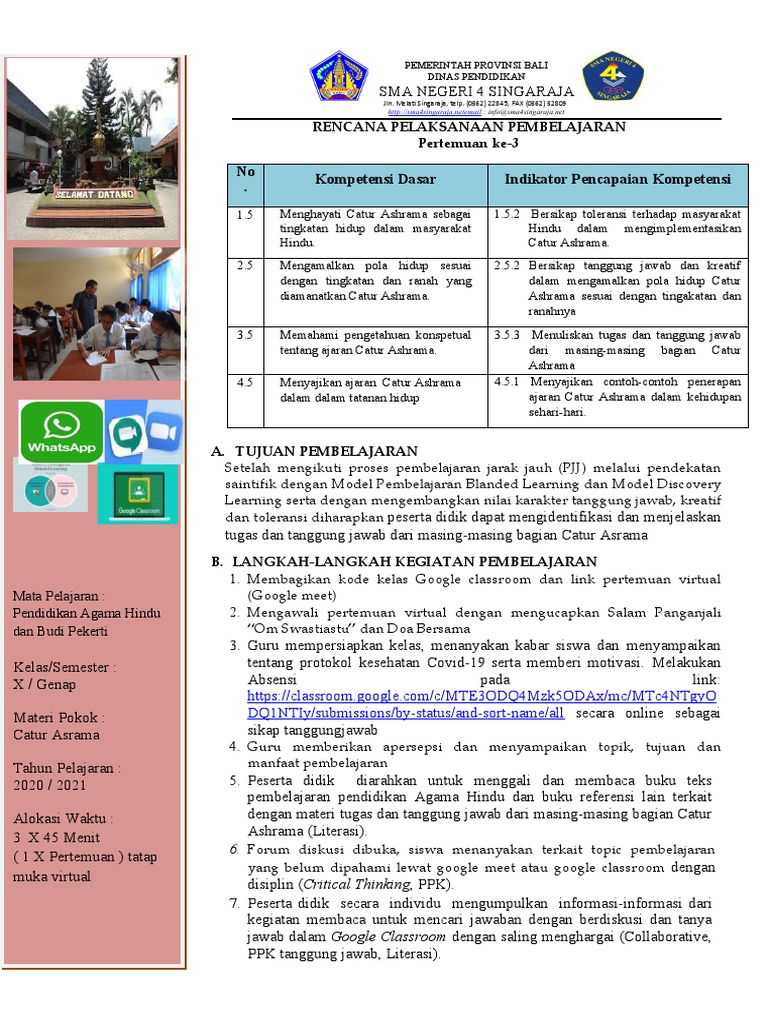 KLS X SMTR 2 Catur Asrama | PDF