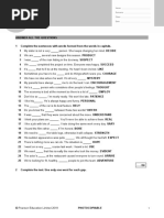 Oxford Placement Test 1 | PDF